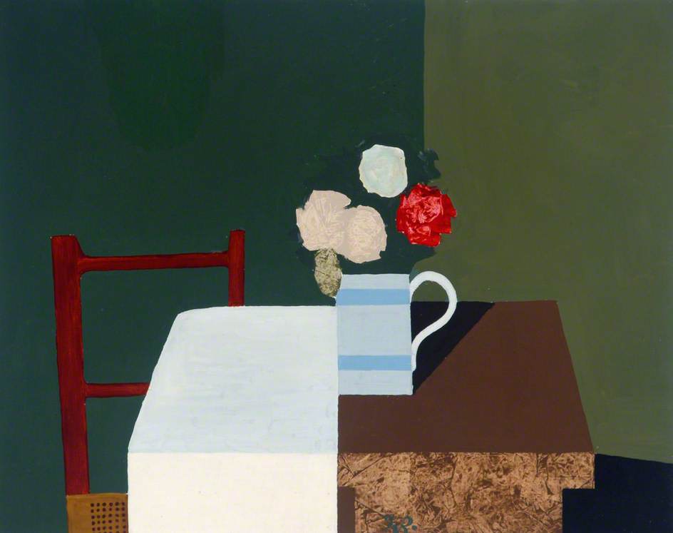 Get Art Reproductions Roses on a Table by Kenneth Rowntree (Inspired By ...