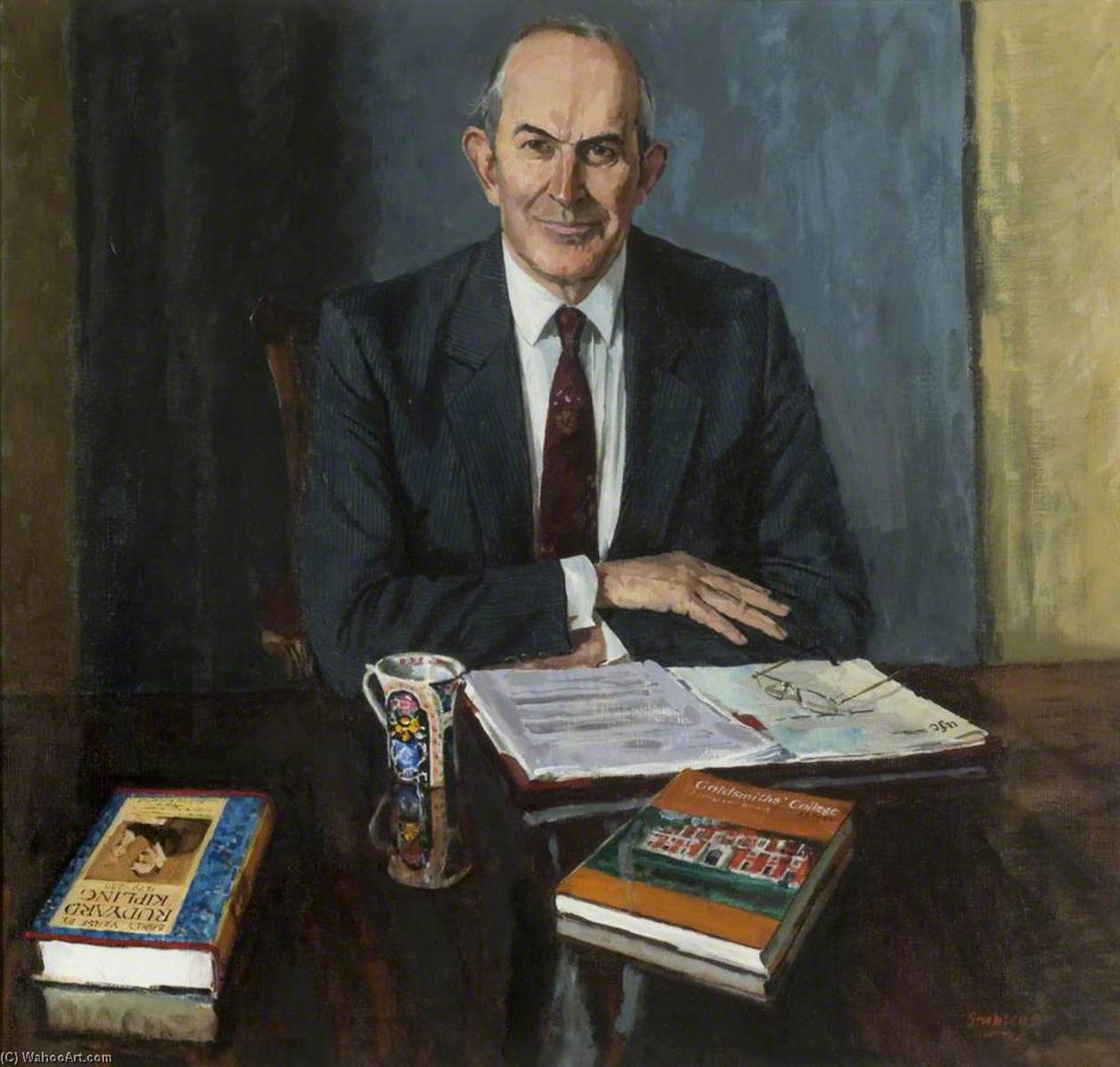 Professor Andrew Rutherford by Trevor Stubley (1932-2010) Trevor ...