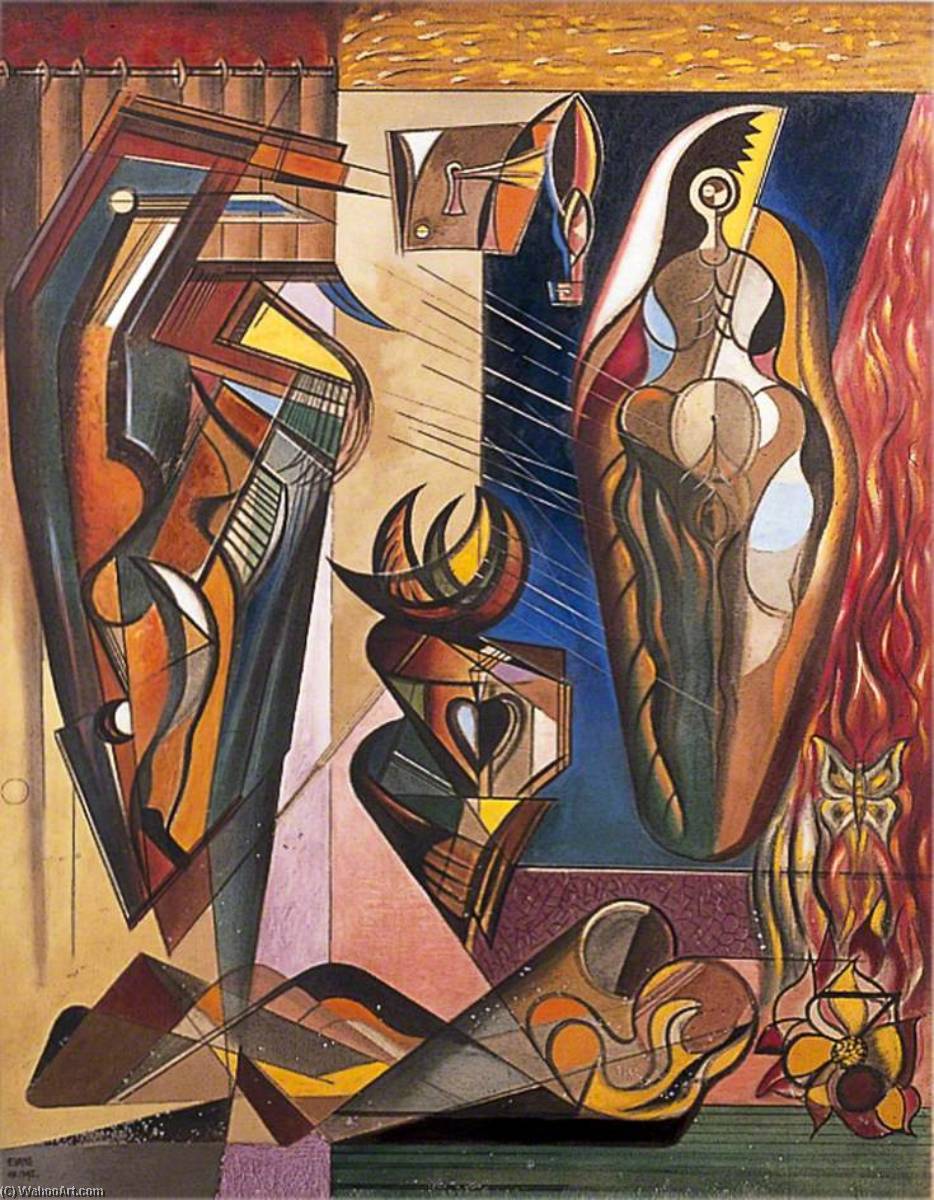 Reproducciones De Arte La cerradura de Merlyn Oliver Evans (Inspirado ...