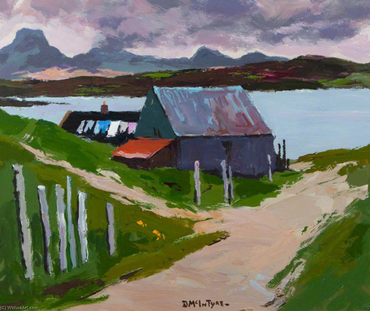 Lave-linge, Gairloch de Donald Mcintyre (1923-2009) Donald Mcintyre ...