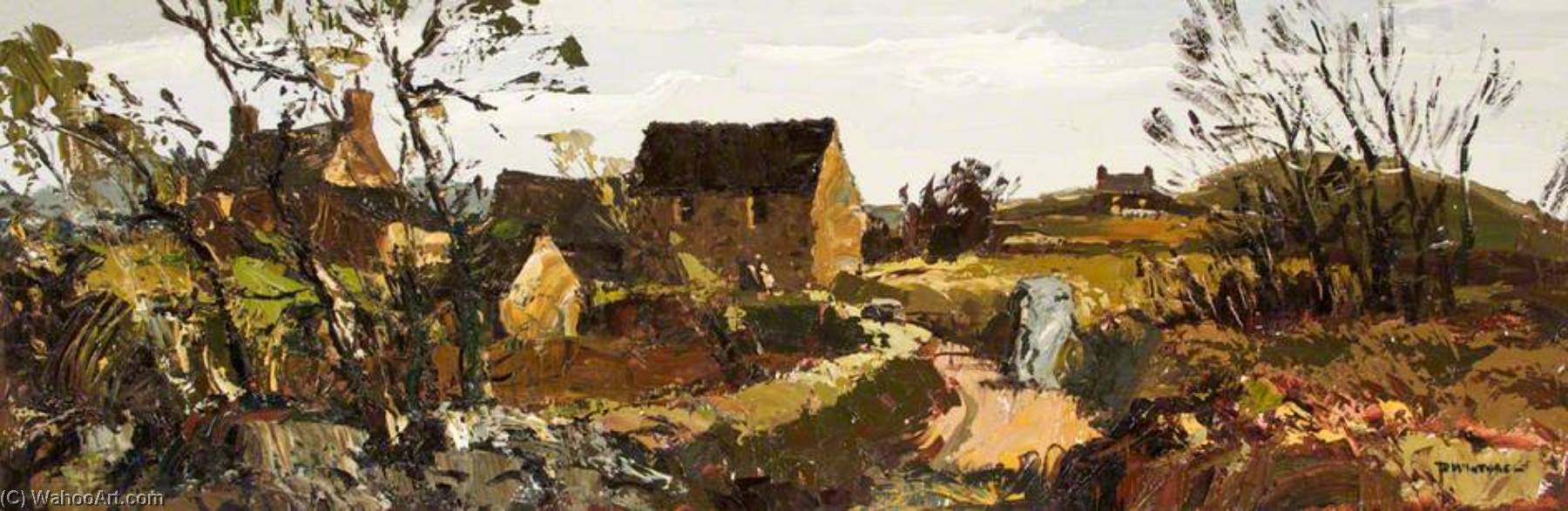 Farm and Track by Donald Mcintyre (1923-2009) Donald Mcintyre ...