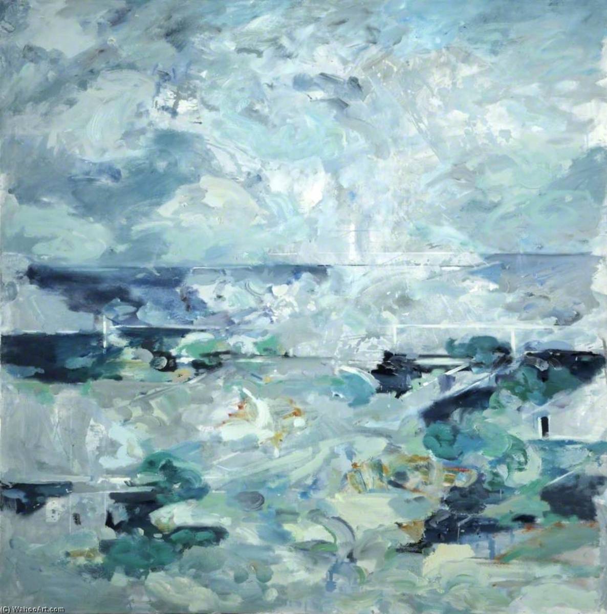 Promenade, 1995 by Clement Mcaleer Clement Mcaleer | WahooArt.com