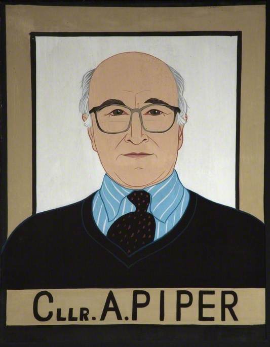 Councillor A. Piper (b.1935), 1996 by Anthony Wilson Piper Anthony ...