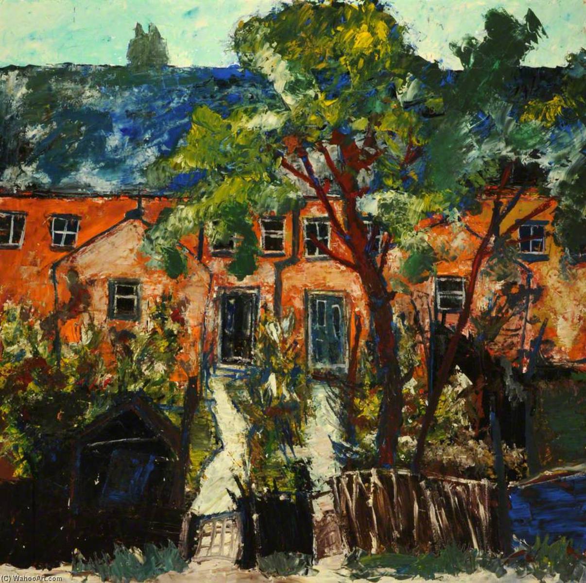 View from the Terrace by Peter Neal Peter Neal | WahooArt.com