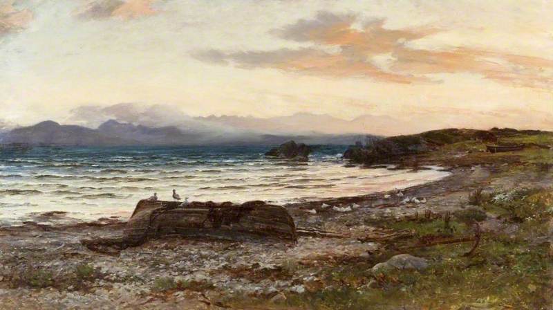 Reproducciones De Pinturas Buenas noches a Skye, 1895 de Colin Hunter ...