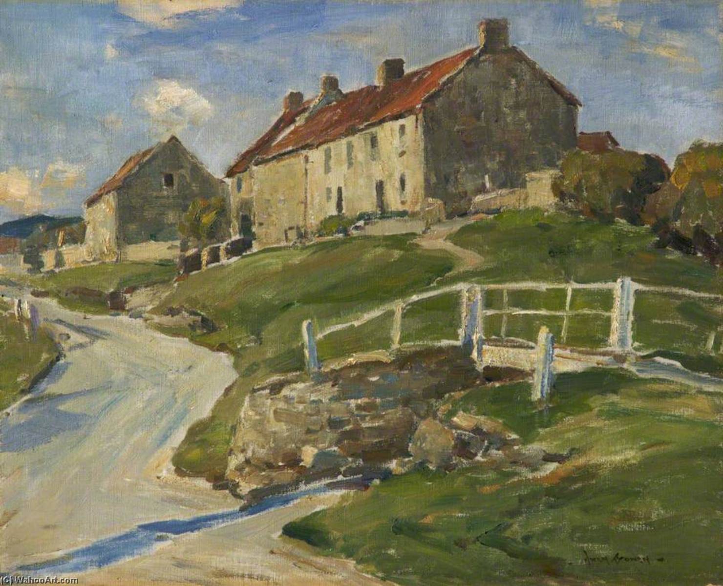 Buy Museum Art Reproductions The Outskirts of the Village by Owen Bowen (Inspired By) (1873-1967 ...