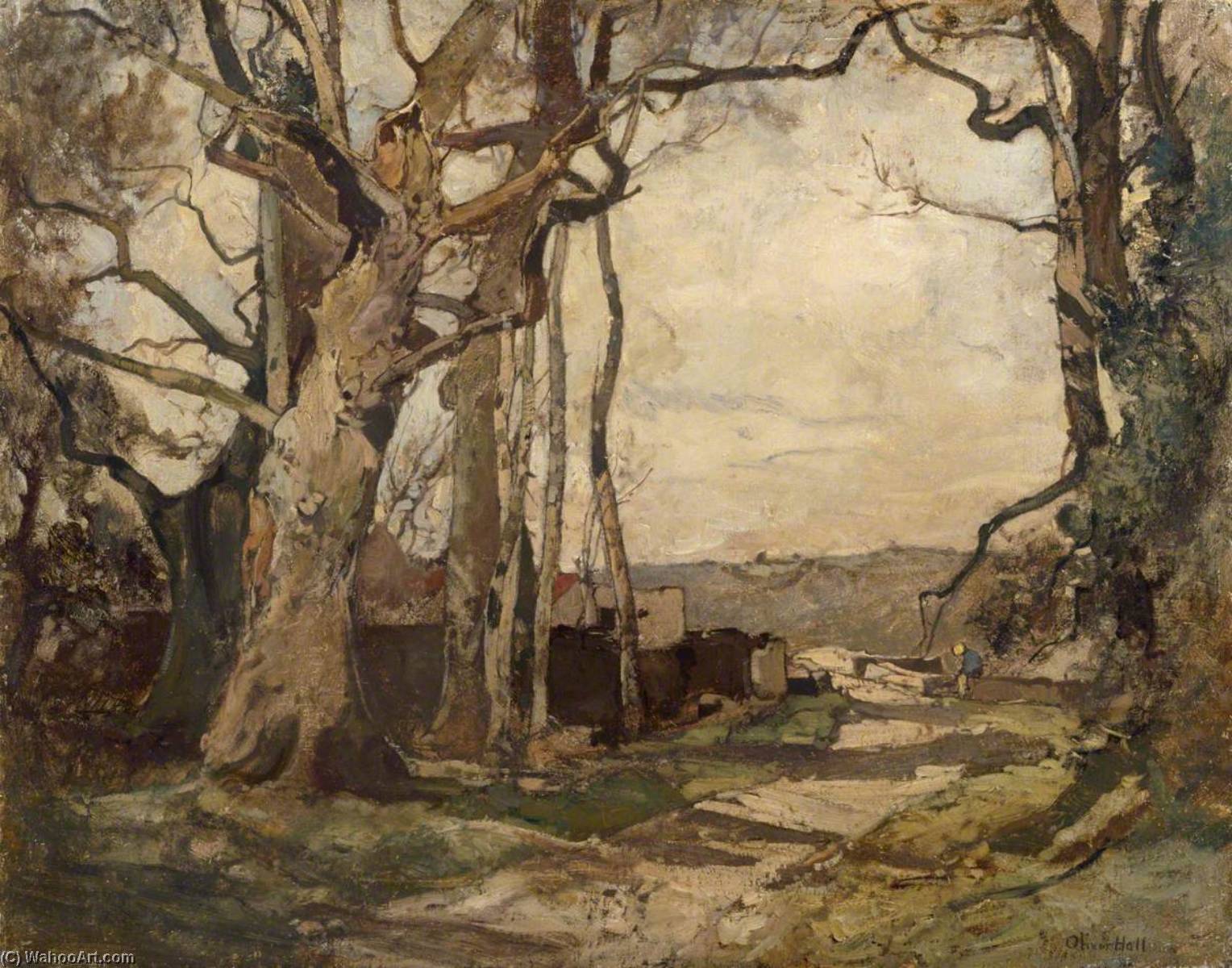 Order Artwork Replica Spring, 1927 by Oliver Hall (Inspired By) (1869 ...