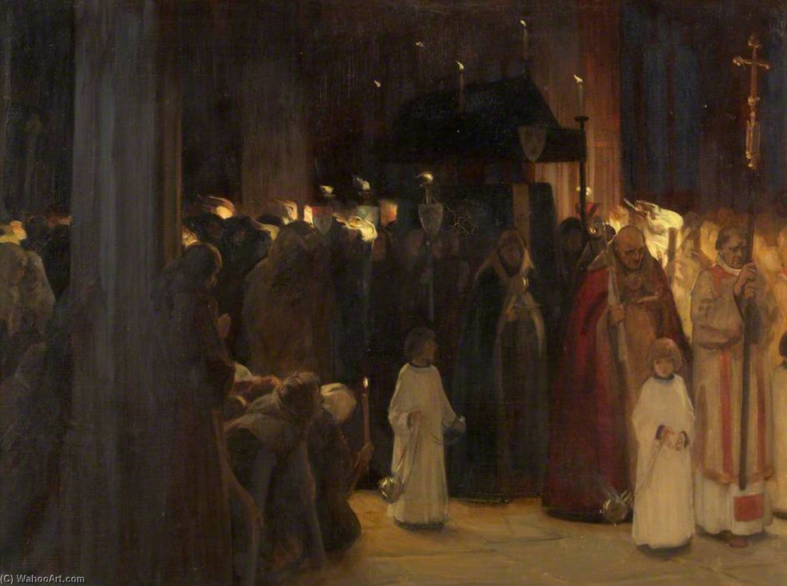 Comprar Reproducciones De Arte Del Museo El entierro de William ...