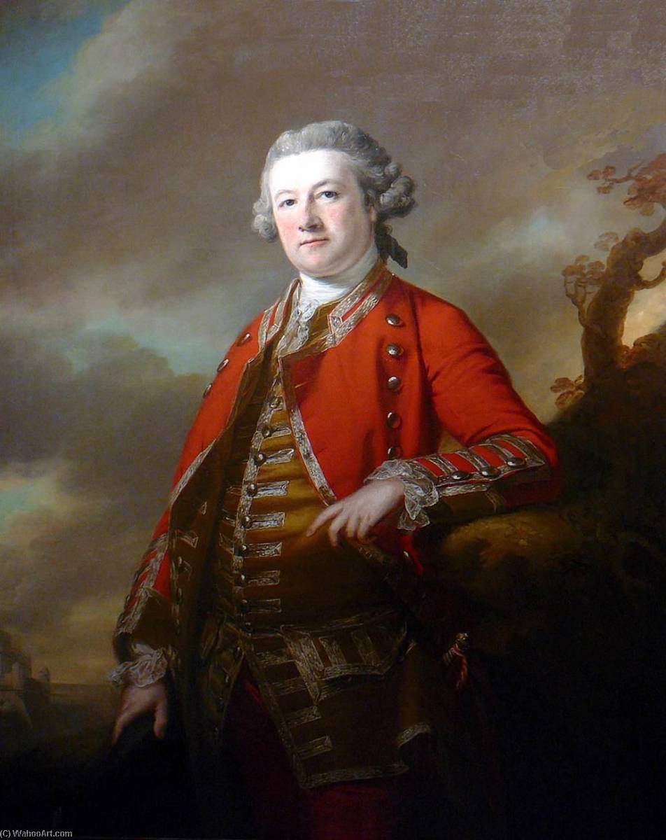 Museu De Reproduções De Arte Retrato de Sir Robert Pigot, 1765 por ...