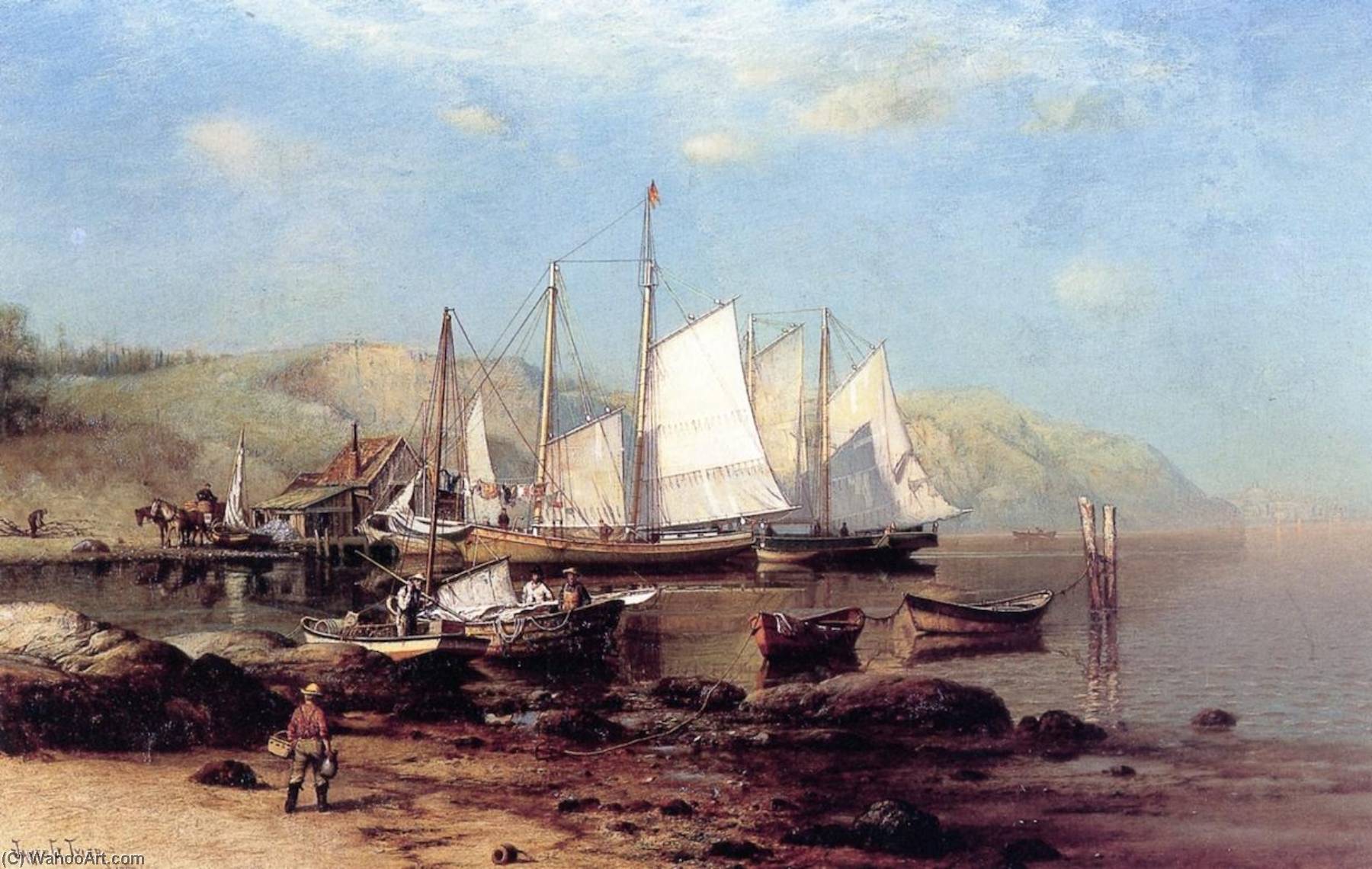 The End of the Day, 1884 by James Gale Tyler James Gale Tyler ...