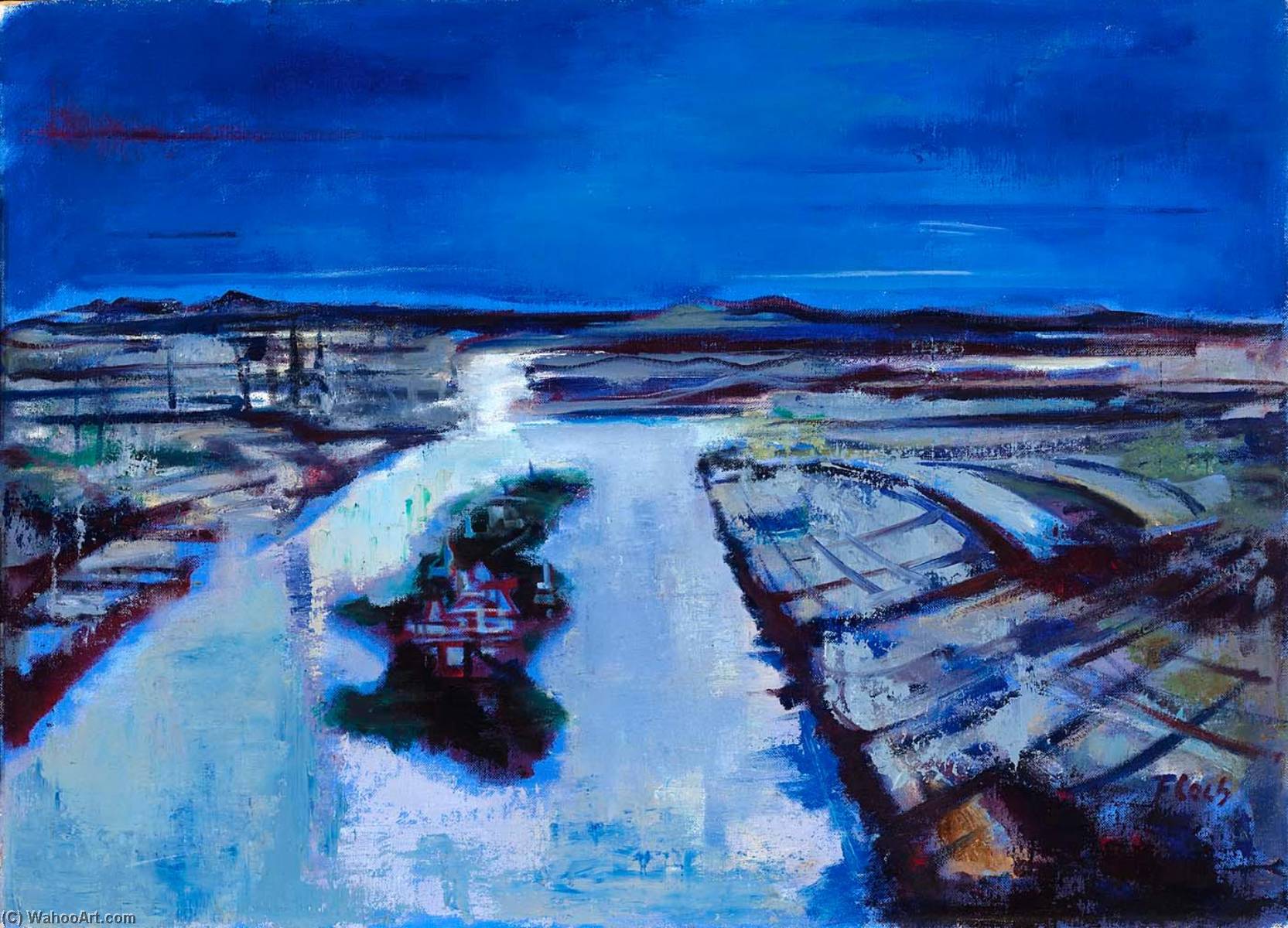 Island, 1967 by Joseph Floch Joseph Floch | WahooArt.com