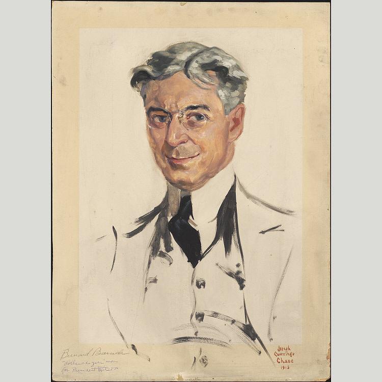 Bernard Mannes Baruch, 1918 de Joseph Cummings Chase (1878-1965) Joseph ...