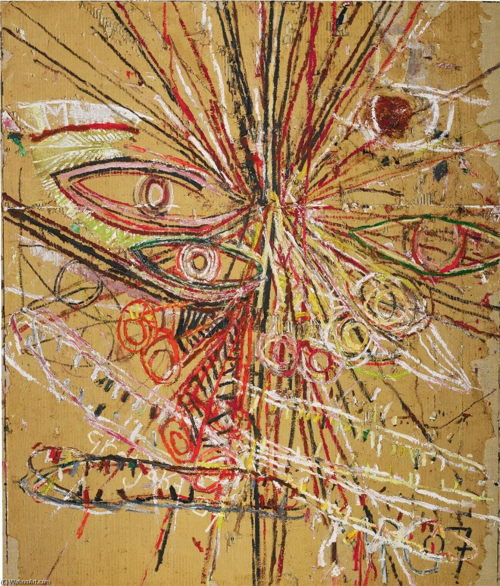 Visage (688) de Mark Grotjahn Mark Grotjahn | WahooArt.com