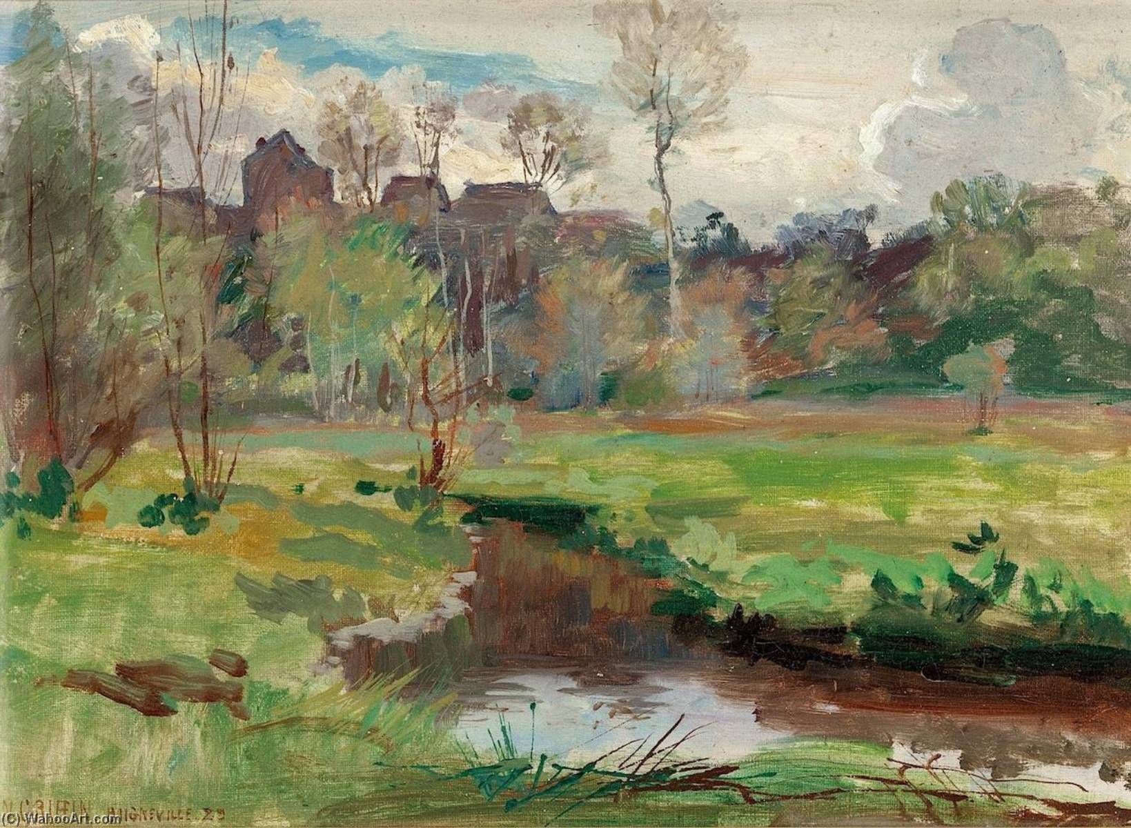 Compre Museu De Reproduções De Arte Paisagem Boigneville, França,, 1929 ...