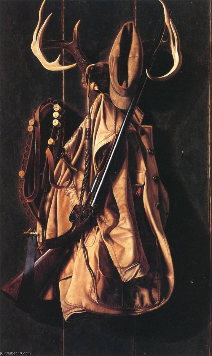 The Hunter`s Equipment, 1891 by George Cope George Cope | WahooArt.com