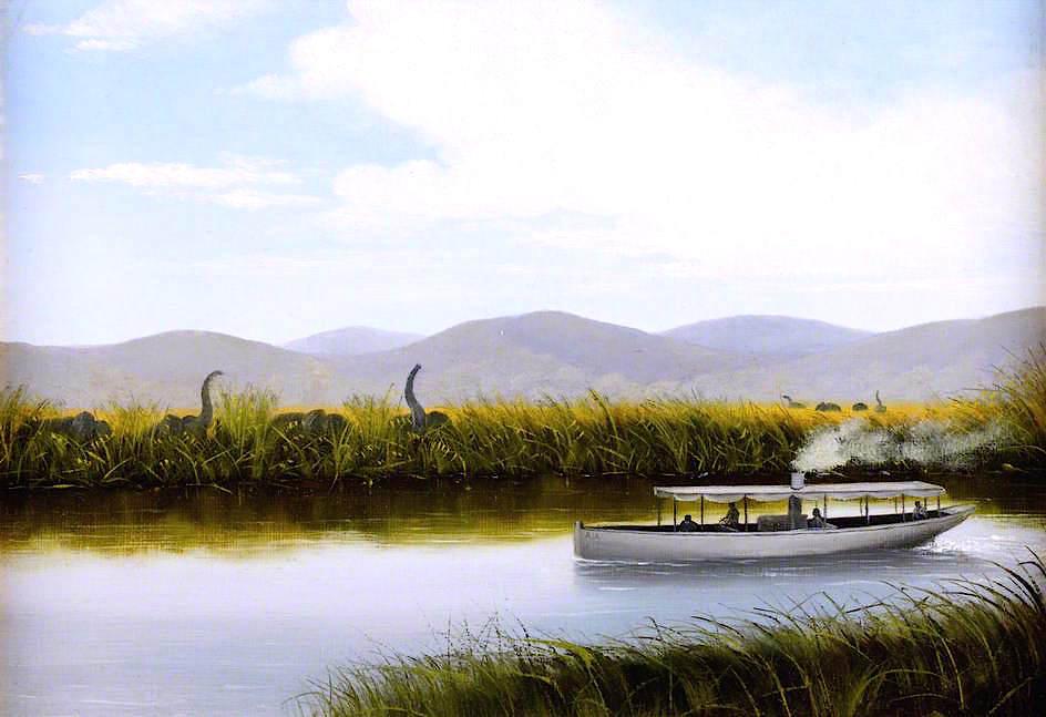 Elephant Shooting, Stanley Pool, 1886 by Henry Bailey Henry Bailey ...