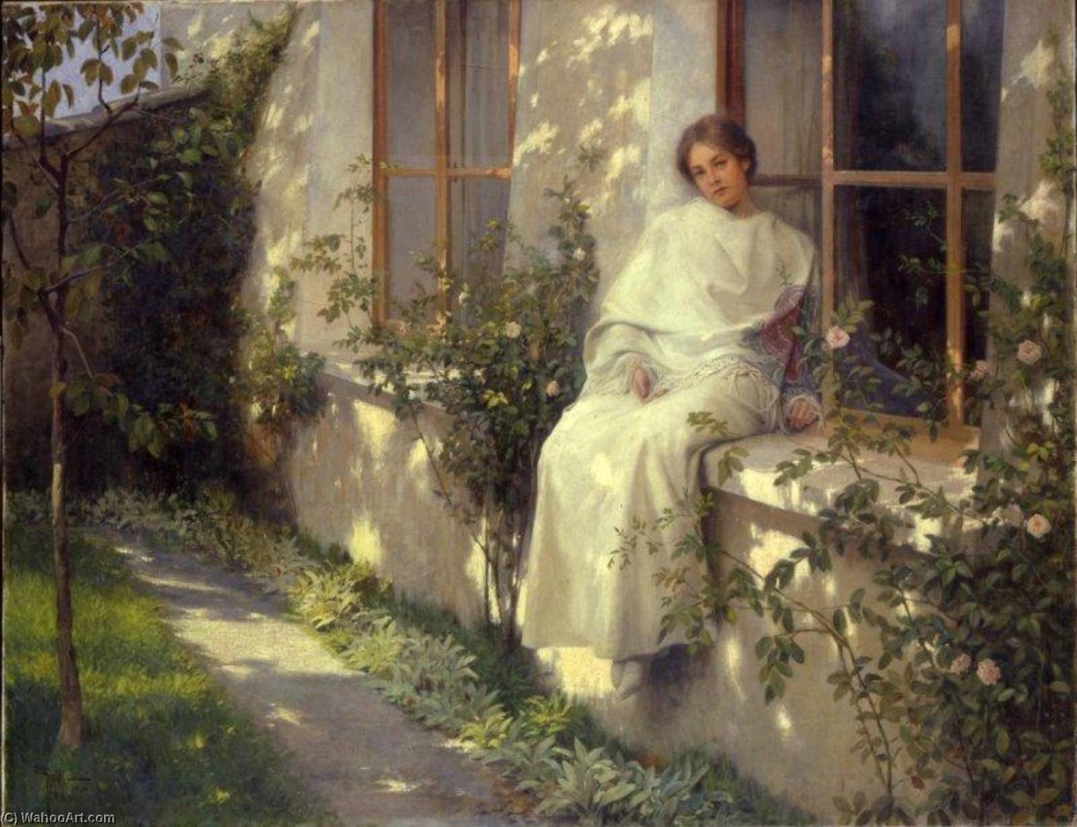 The morning of roses, 1906 by Giovanni Giani Giovanni Giani | WahooArt.com