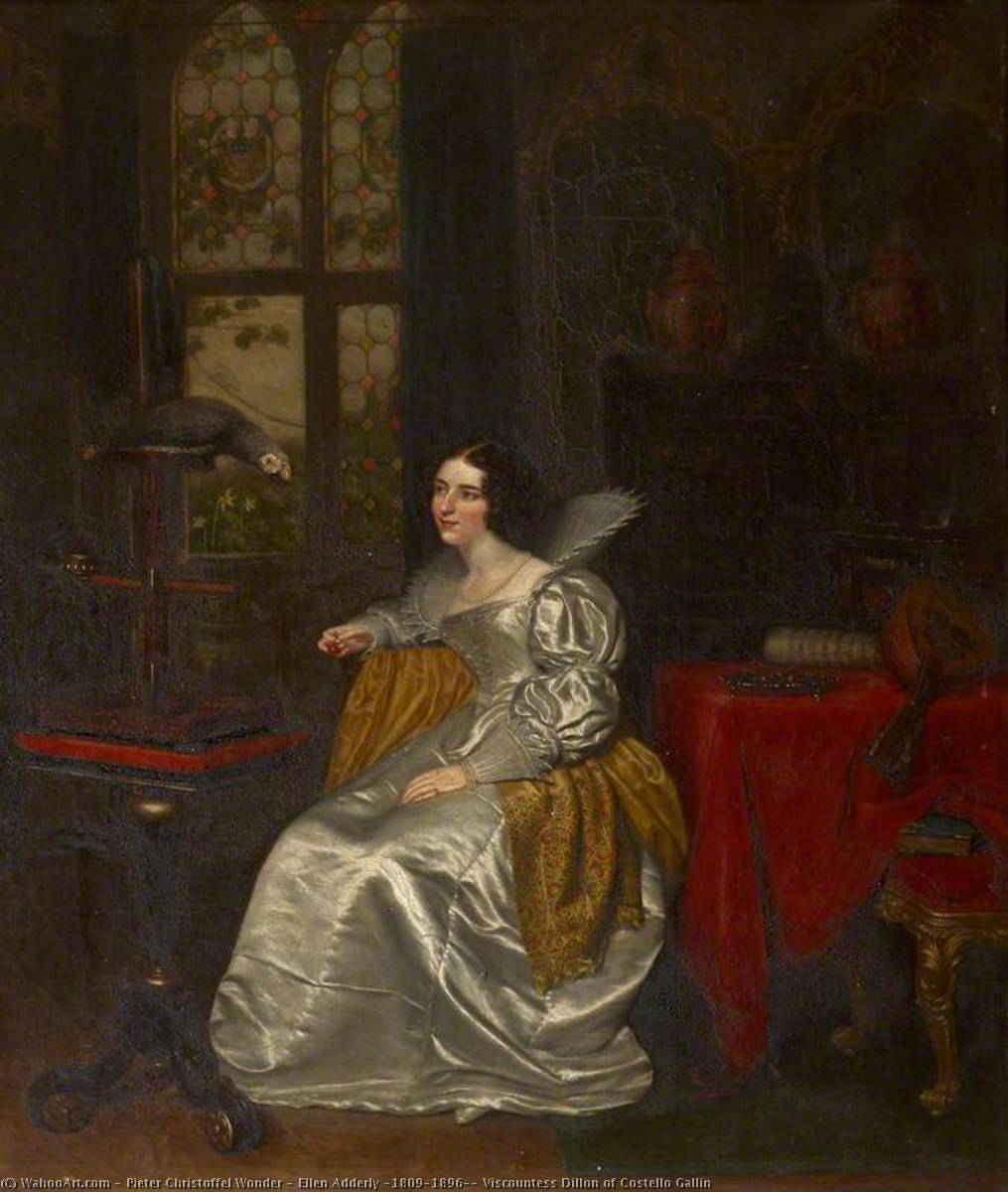 Ellen Adderly (1809–1896), Viscountess Dillon of Costello Gallin by ...