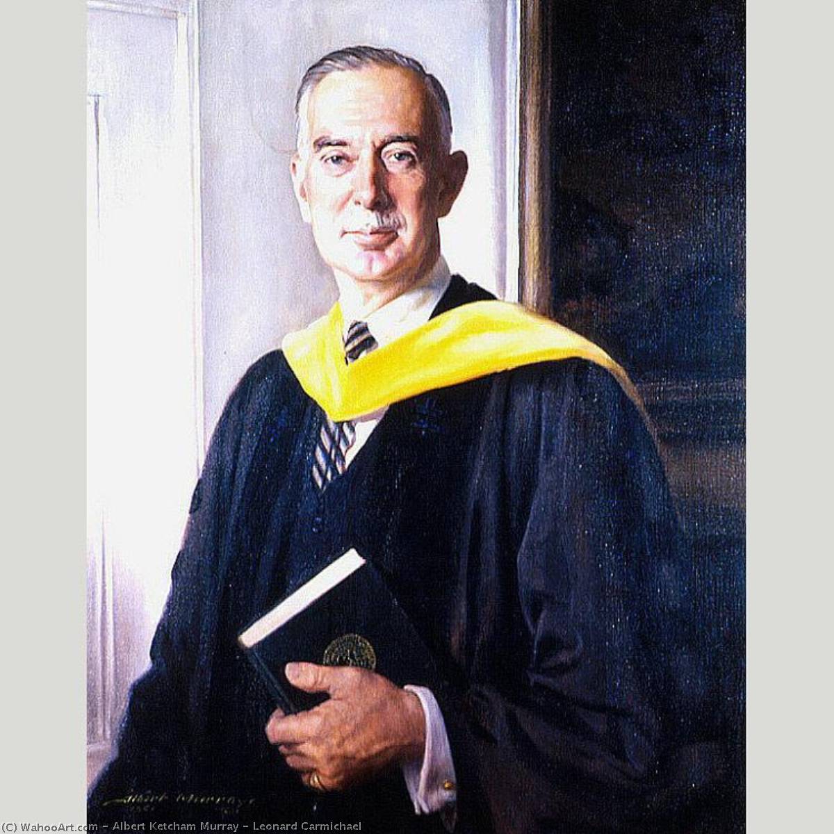 Leonard Carmichael, 1961 de Albert Ketcham Murray (1906-1992) Albert ...