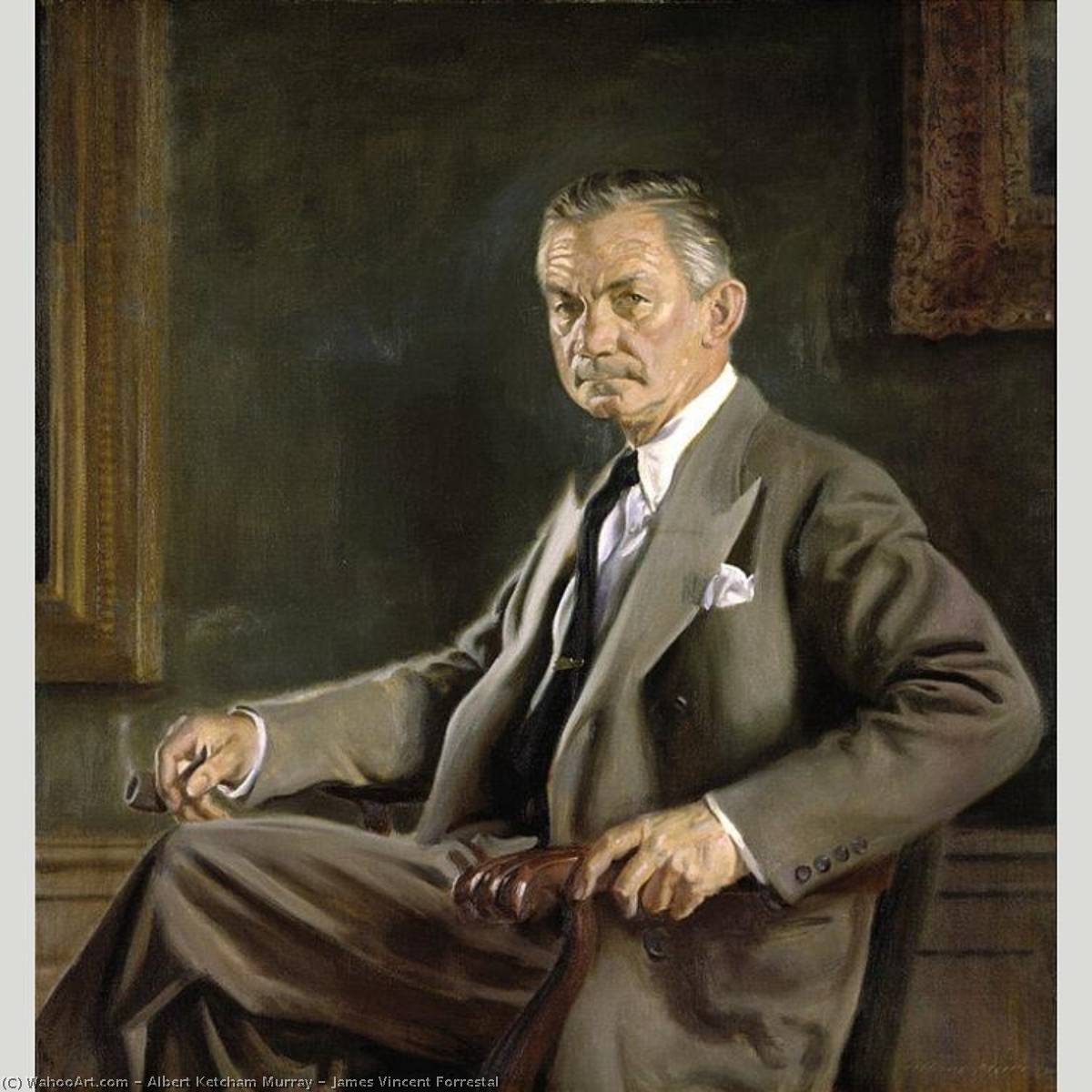 Obter Reproduções De Belas Artes James Vincent Forrestal, 1949 por ...