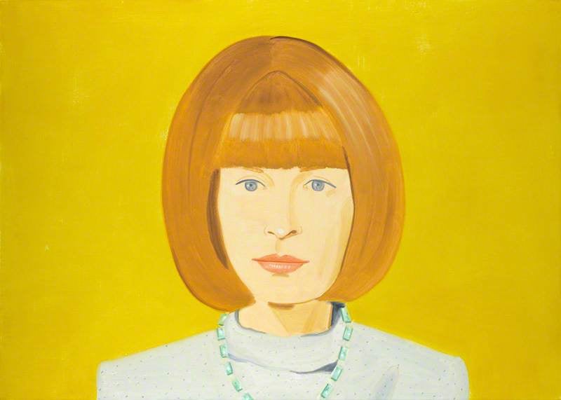 Anna Wintour, 2009 por Alex Katz Alex Katz | WahooArt.com