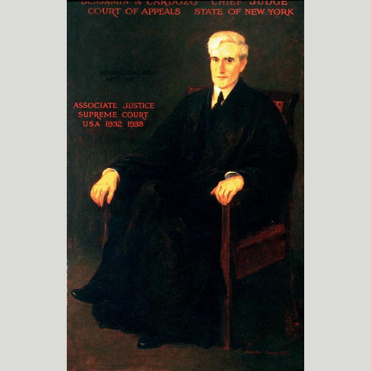 Artwork Replica Benjamin Nathan Cardozo, 1931 by Augustus Vincent Tack ...