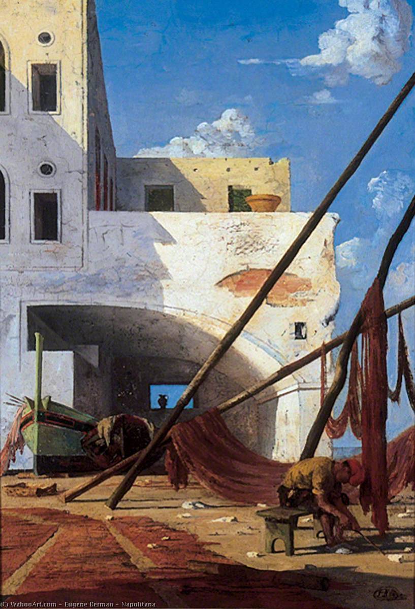 Grabados De Calidad Del Museo Napolitana, 1934 de Eugene Berman ...