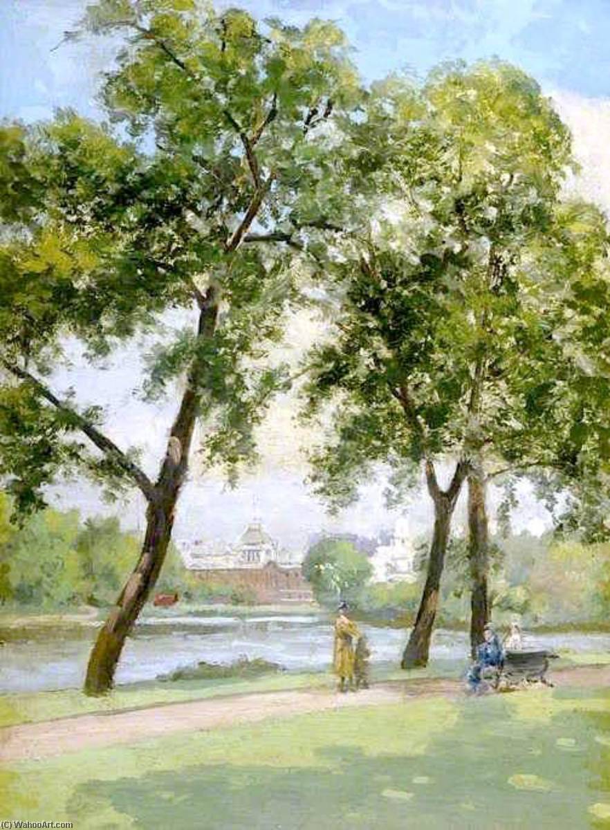 Artwork Replica A Glimpse of the Horseguards by Percy Robert Craft ...