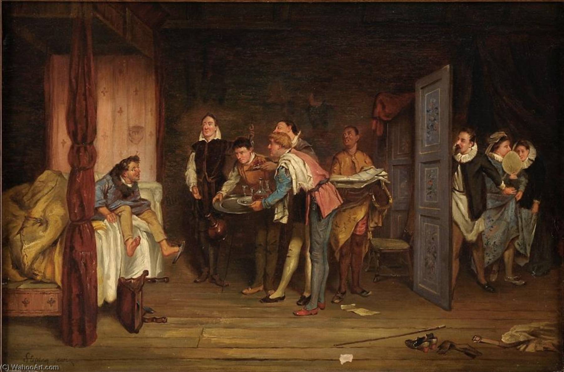 Order Artwork Replica A Distinguished Guest by Stephen Samuel Lewin ...