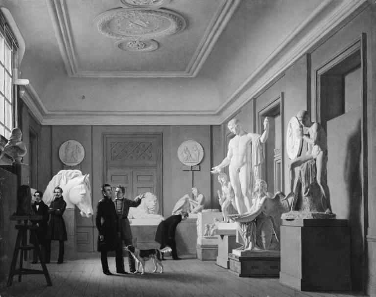 Oil Painting Replica , 1836 by Johan Vilhelm Gertner (1818-1871 ...