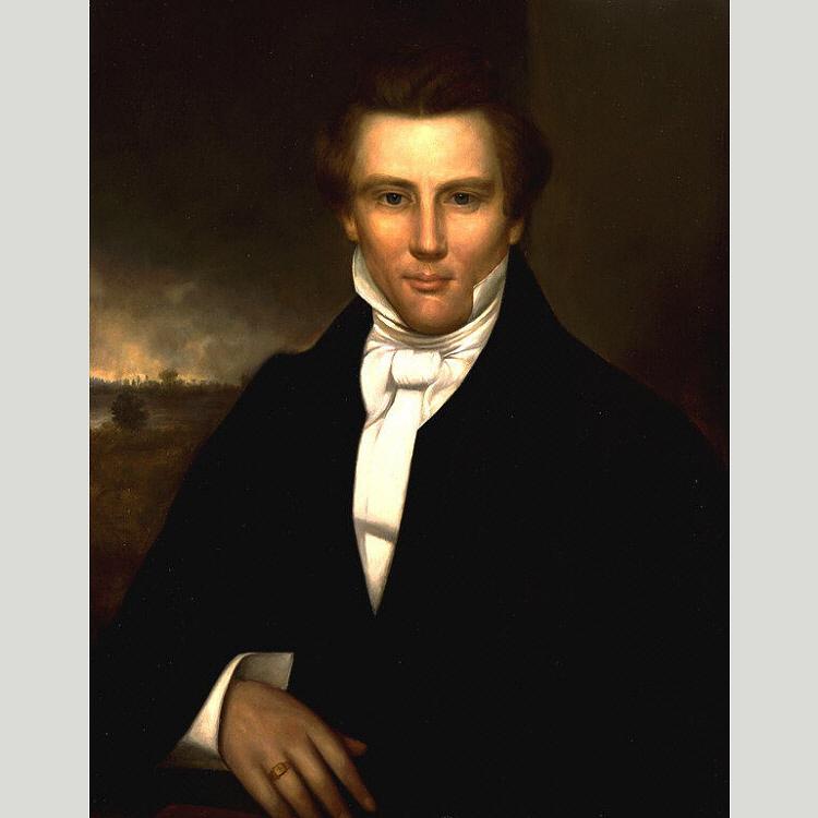 Joseph Smith, 1971 de Adrian Lamb (1901-1988) Adrian Lamb | WahooArt.com