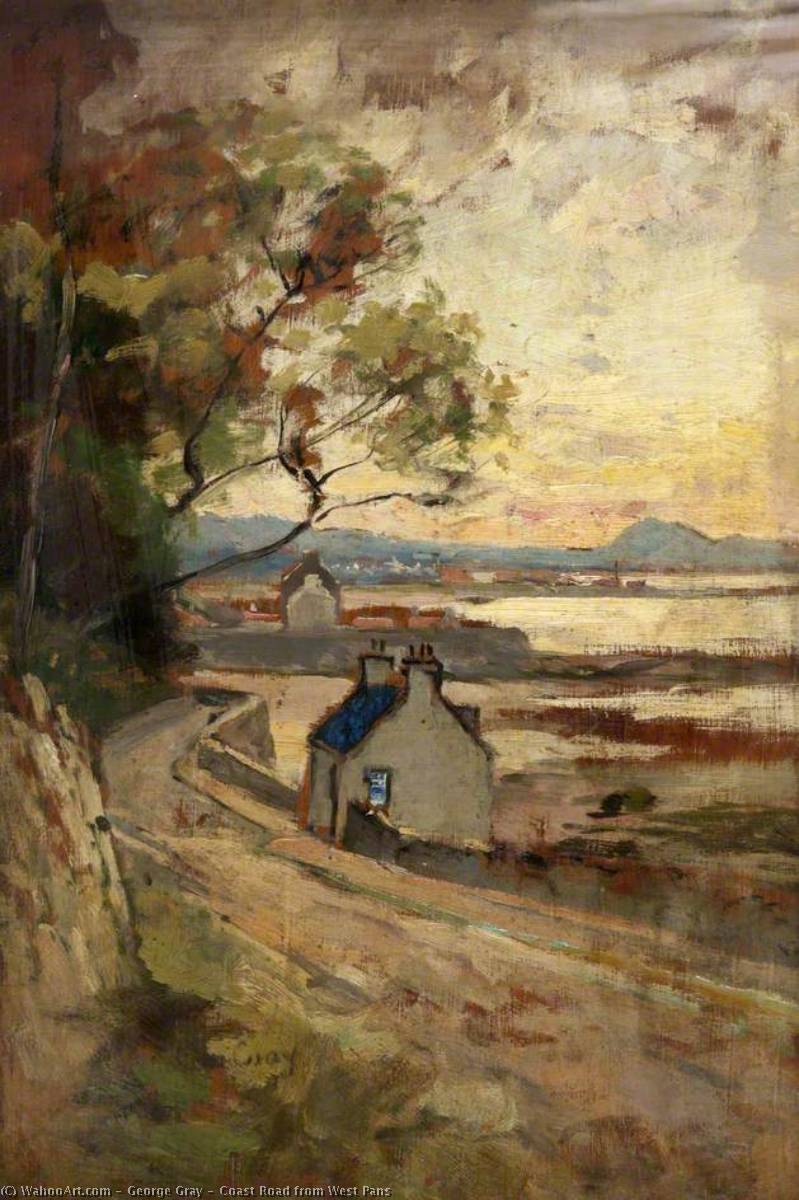 Coast Road from West Pans by George Gray George Gray | WahooArt.com