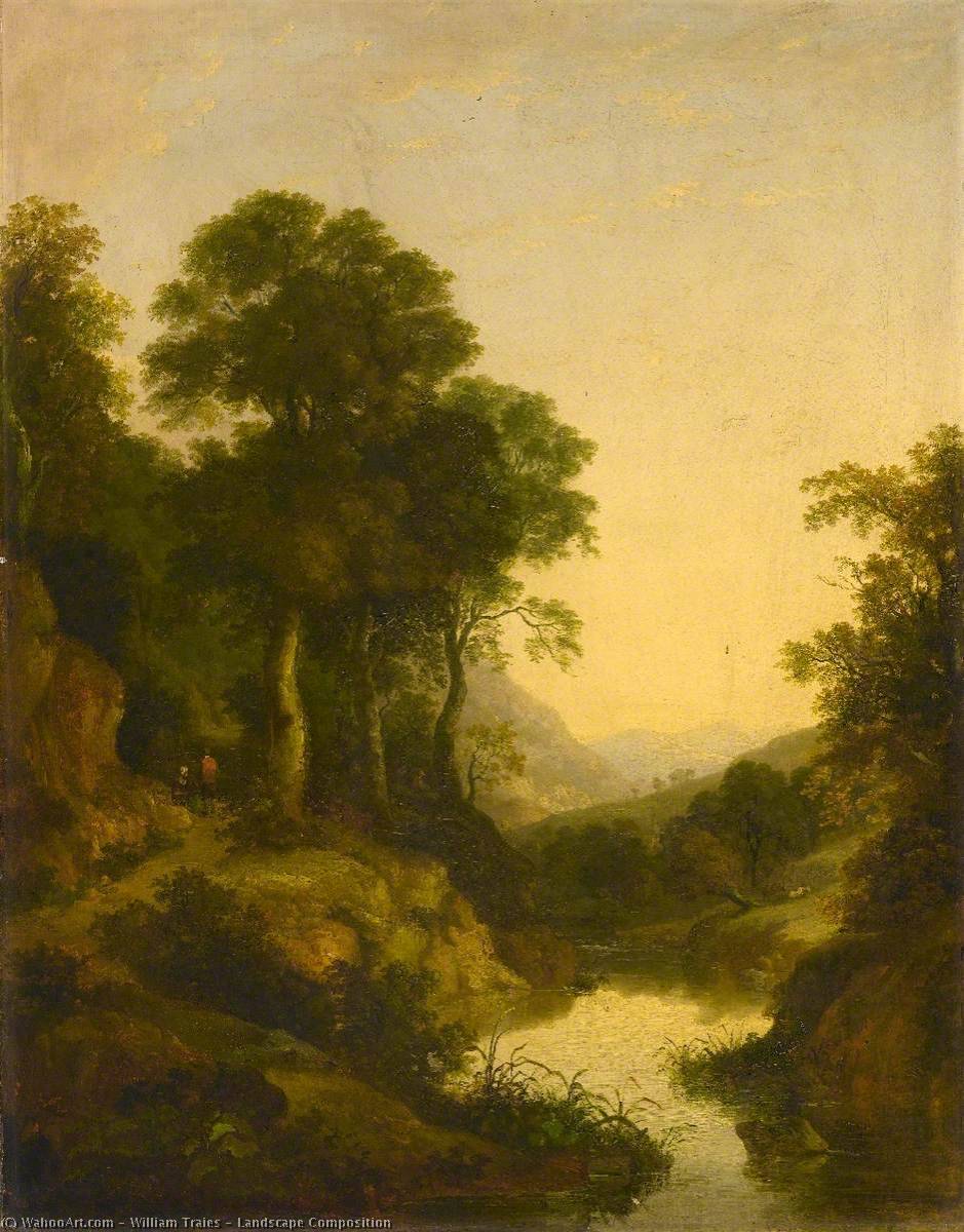 Reproductions De Peintures Composition du paysage, 1838 de William ...