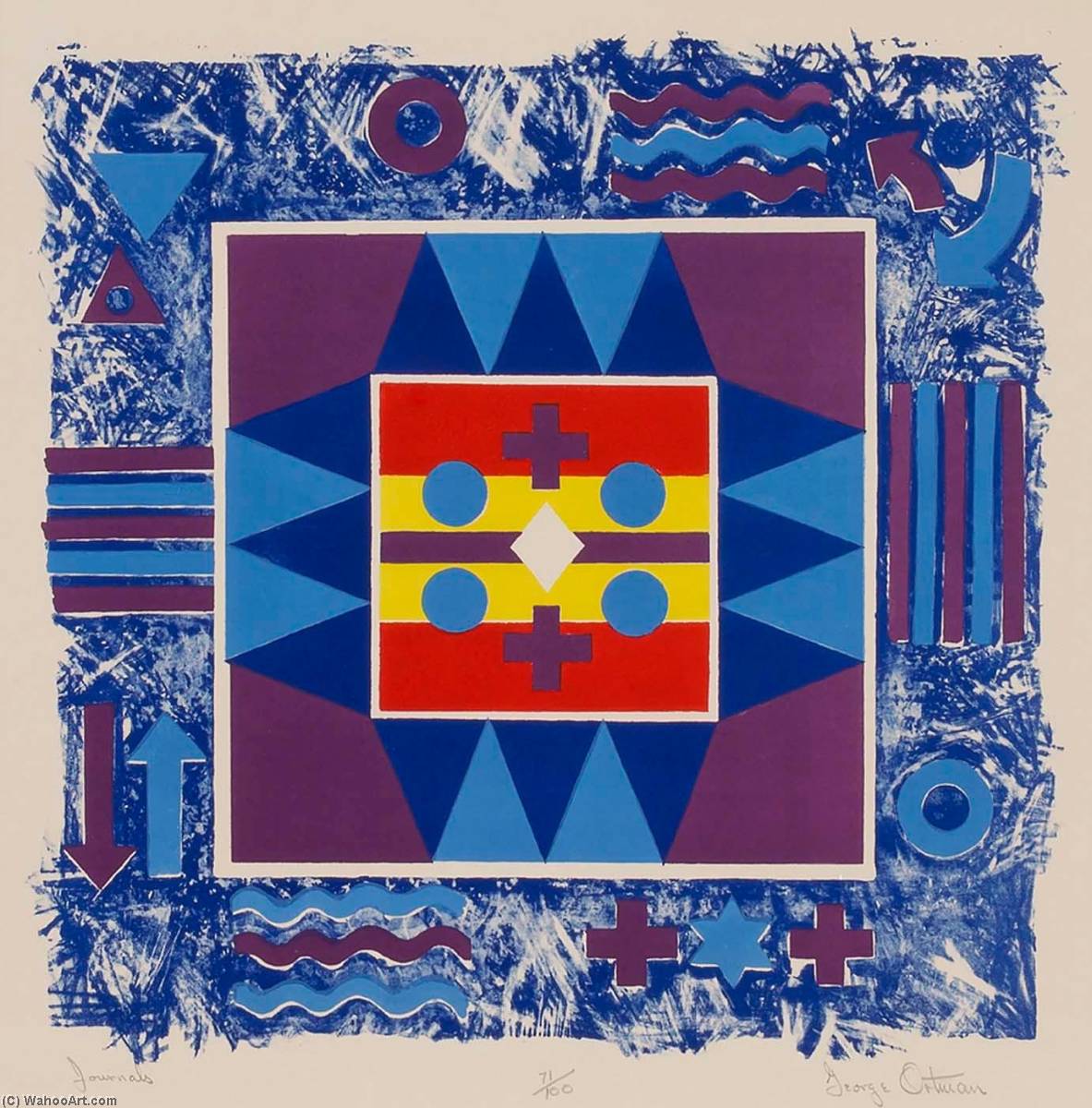 Revistas de George Ortman George Ortman | WahooArt.com