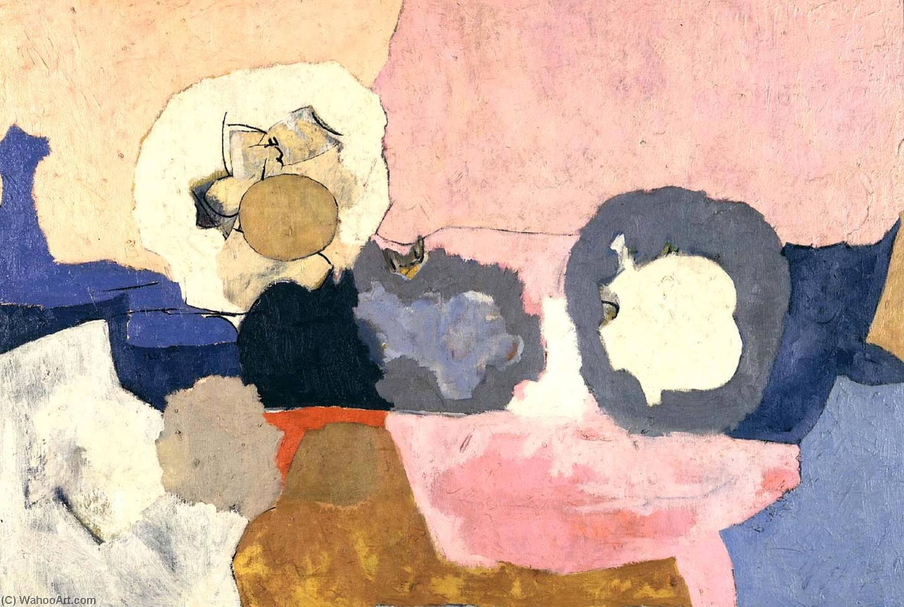 Landmark, 1953 de George Ortman George Ortman | WahooArt.com