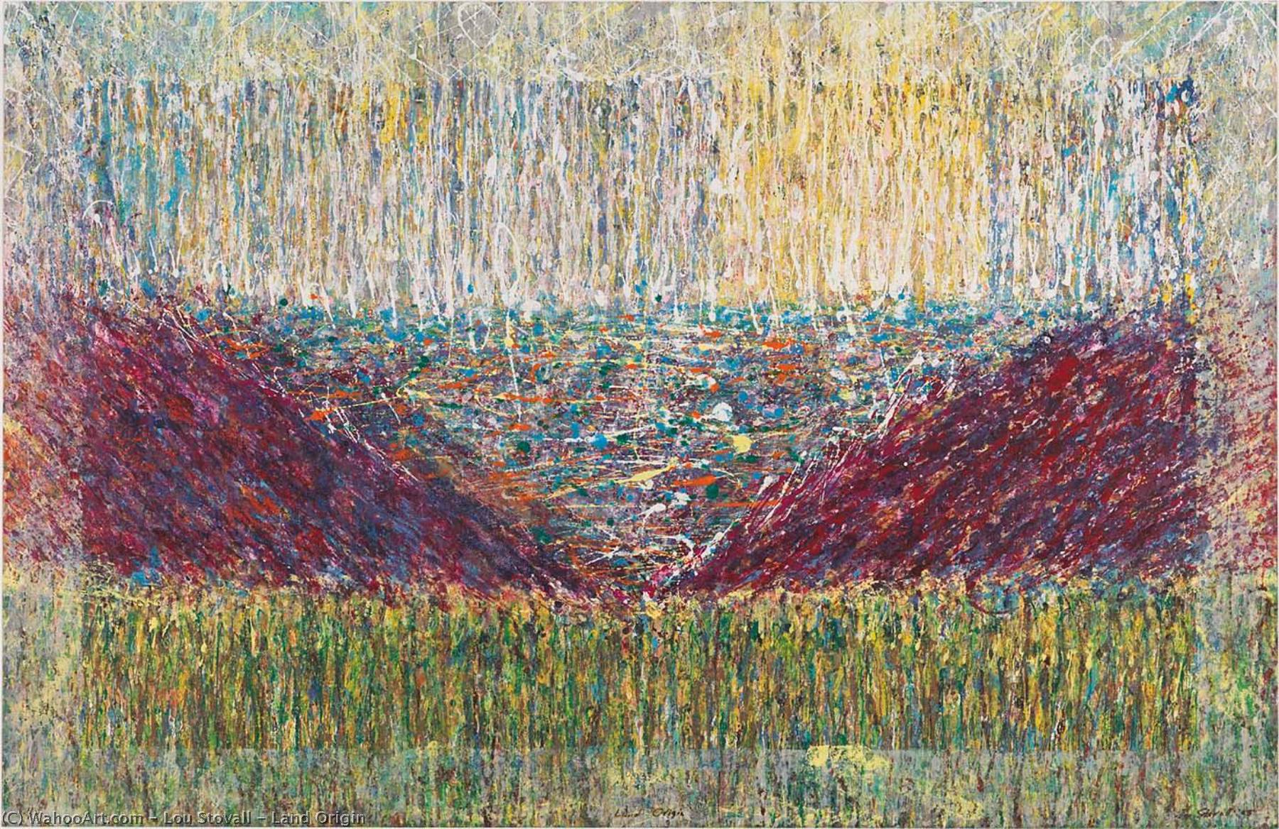 Land Origin, 2005 by Lou Stovall Lou Stovall | WahooArt.com