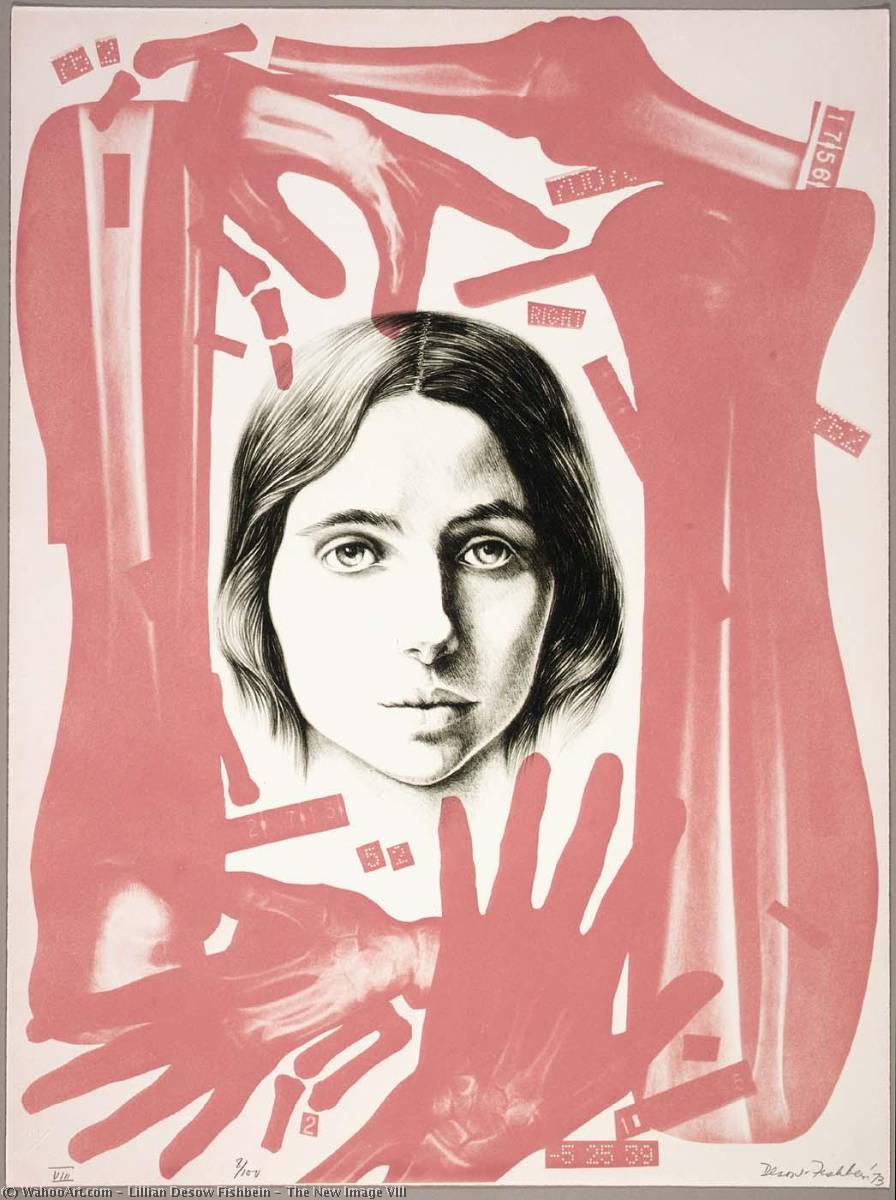 Das neue Bild VIII, 1973 von Lillian Desow Fishbein Lillian Desow ...