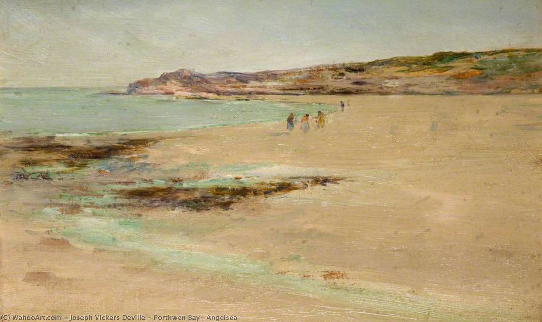 Reproducciones De Arte Porthwen Bay, Angelsea, 1905 de Joseph Vickers ...
