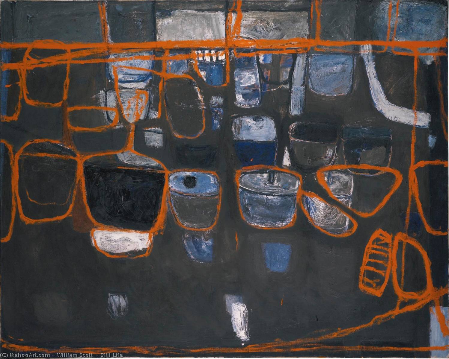 Museum Art Reproductions Still Life by William Scott (Inspired By ...