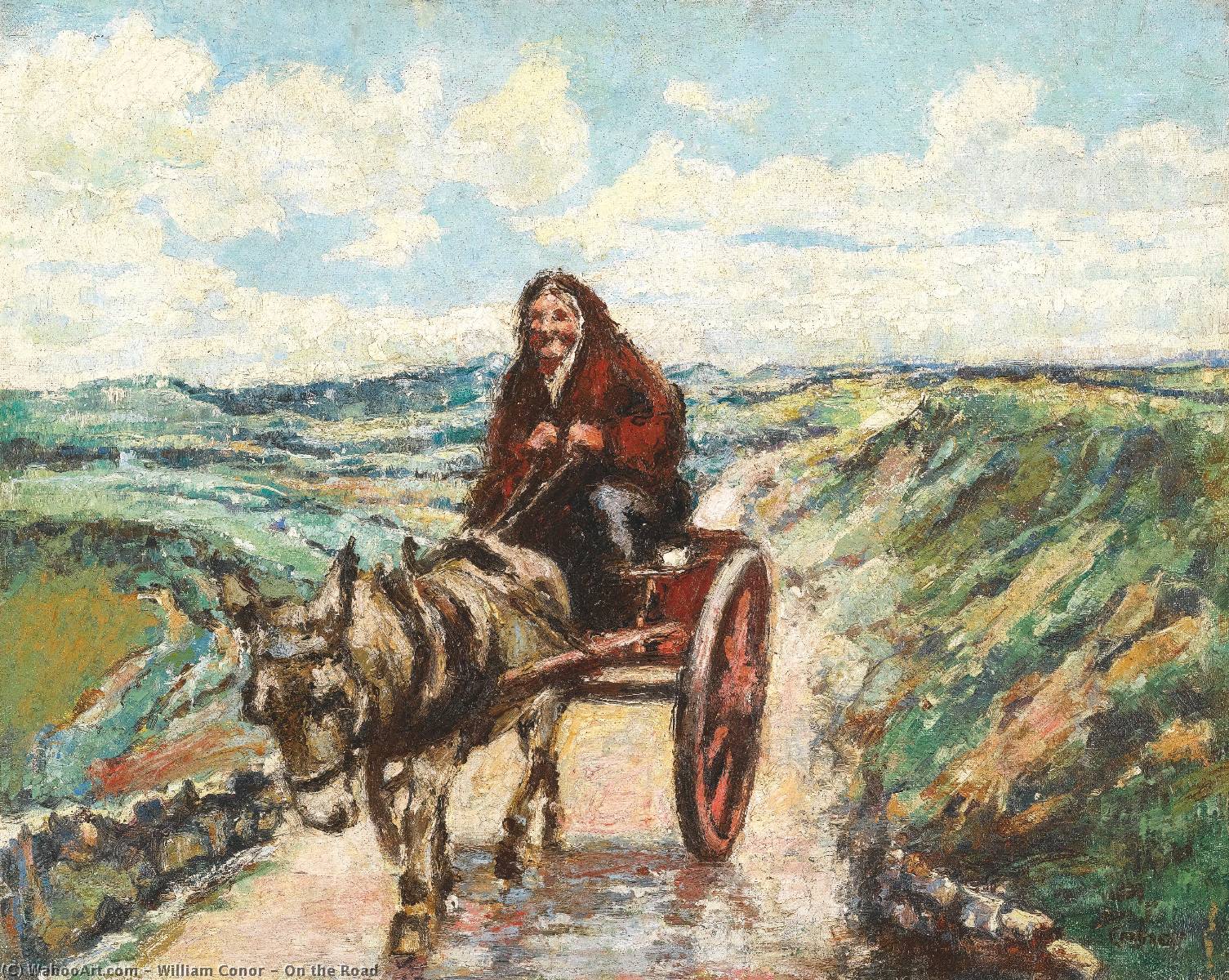 Art Reproductions On the Road by William Conor (Inspired By) (1881-1968 ...