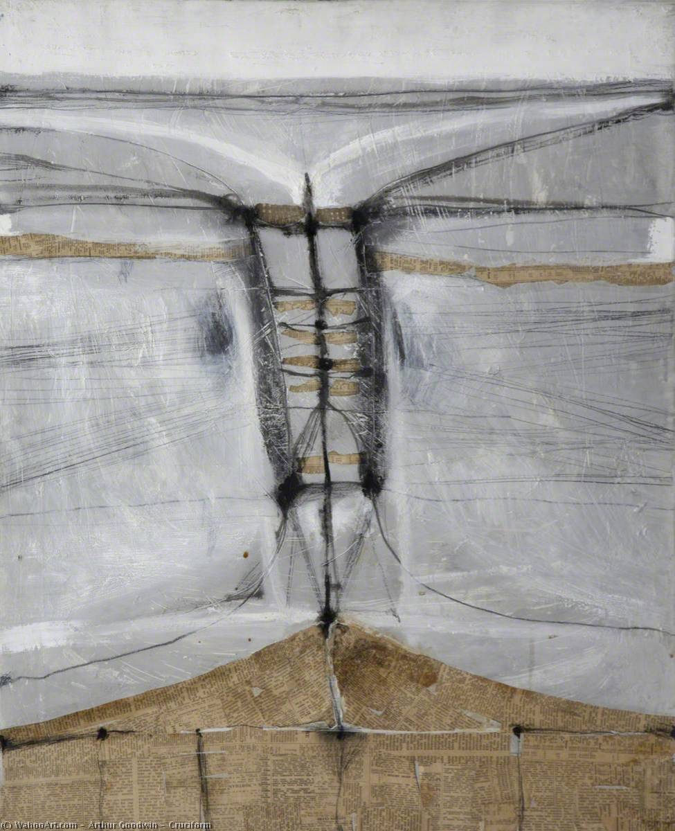 Cruciform by Arthur Goodwin (1922-1998) Arthur Goodwin | WahooArt.com
