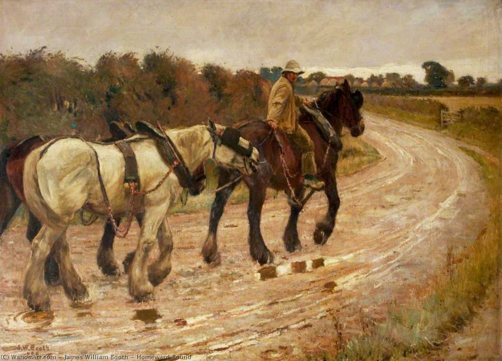 Acheter Reproductions D'art De Musée Bound intérieur, 1898 de James ...