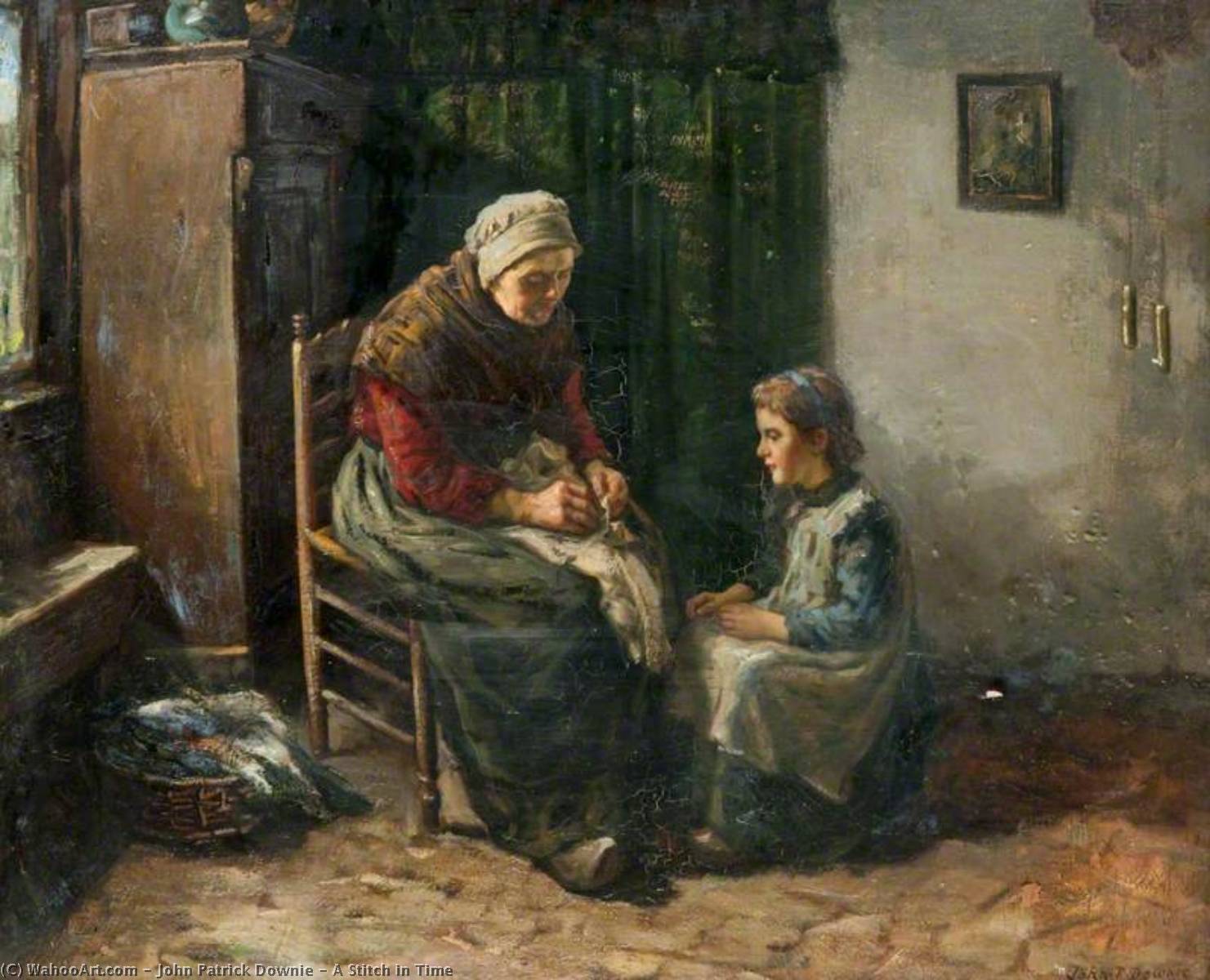 A Stitch in Time by John Patrick Downie John Patrick Downie | WahooArt.com
