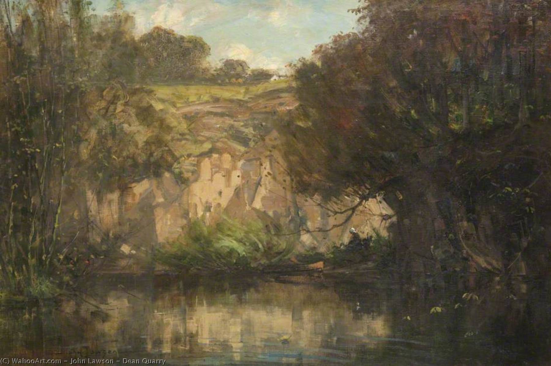 Museum Art Reproductions Dean Quarry by John Lawson (1868-1909 ...