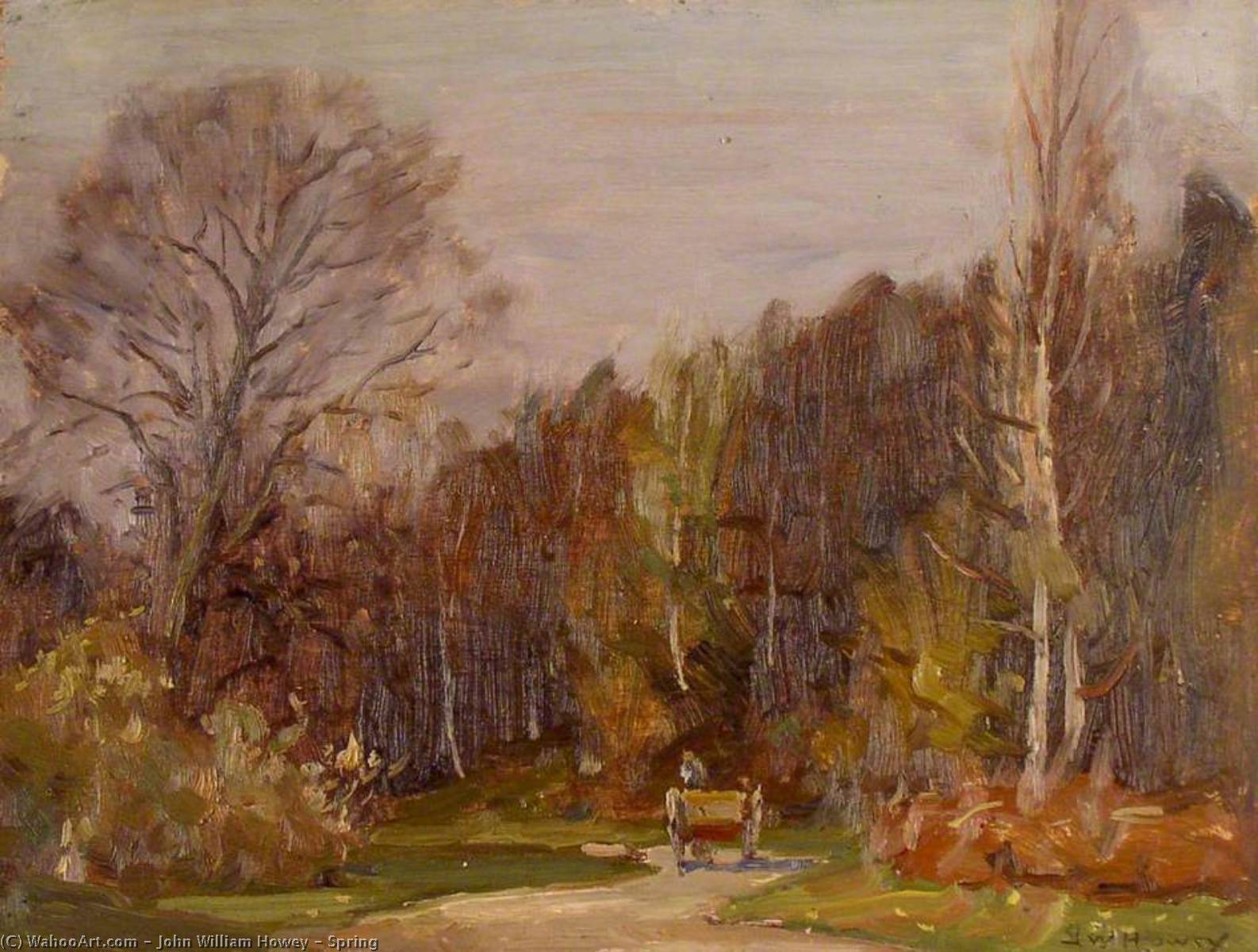 Museum Art Reproductions Spring by John William Howey (1873-1938 ...