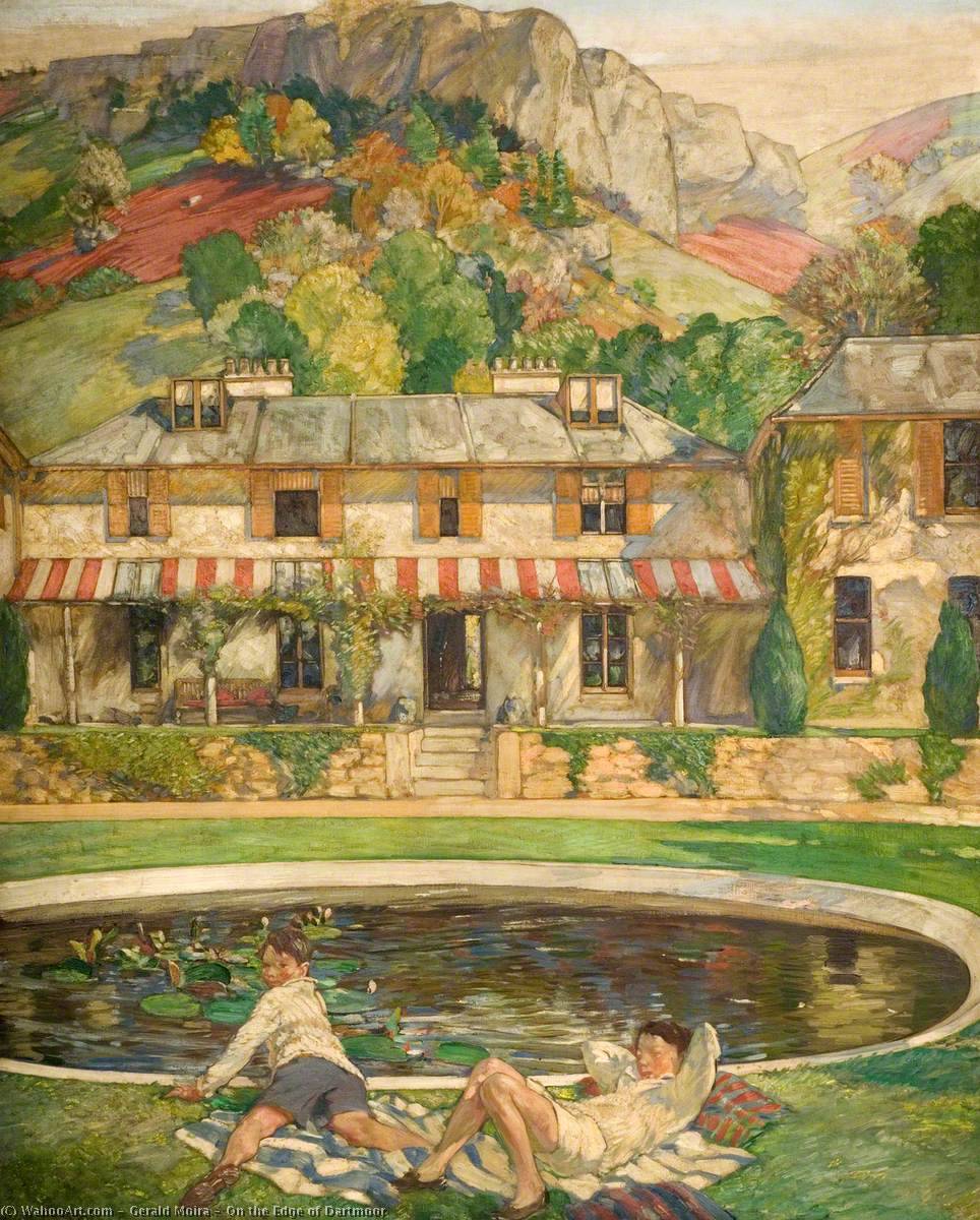 Oil Painting Replica On the Edge of Dartmoor by Gerald Moira (Inspired ...