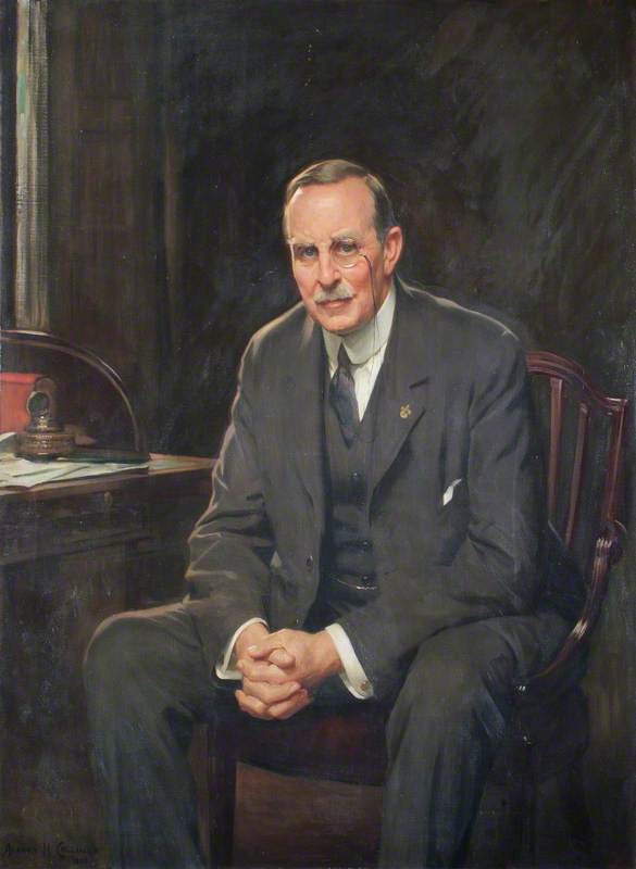 顺序 藝術再現 阿尔弗雷德·皮克福德爵士, 1928 通过 Albert Henry Collings (1868-1947 ...