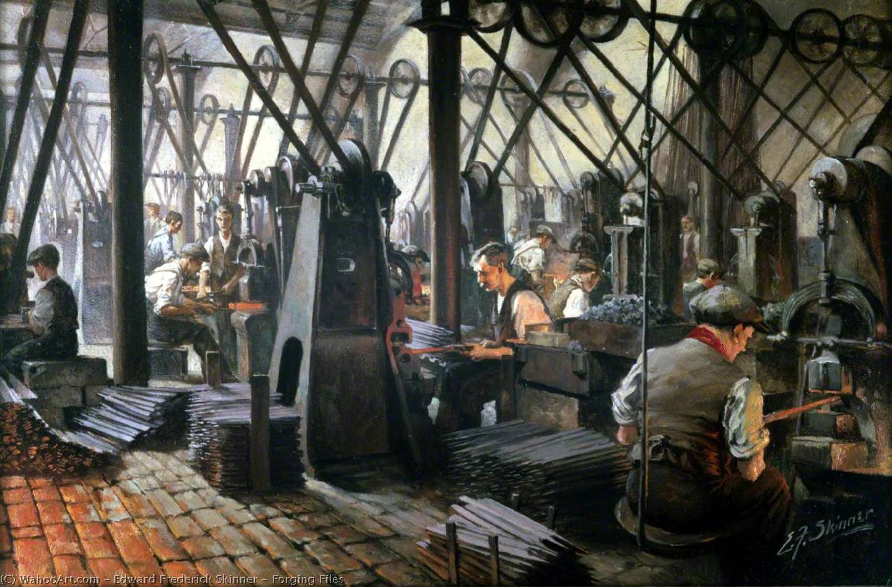 Art Reproductions Forging Files, 1918 by Edward Frederick Skinner (1865 ...