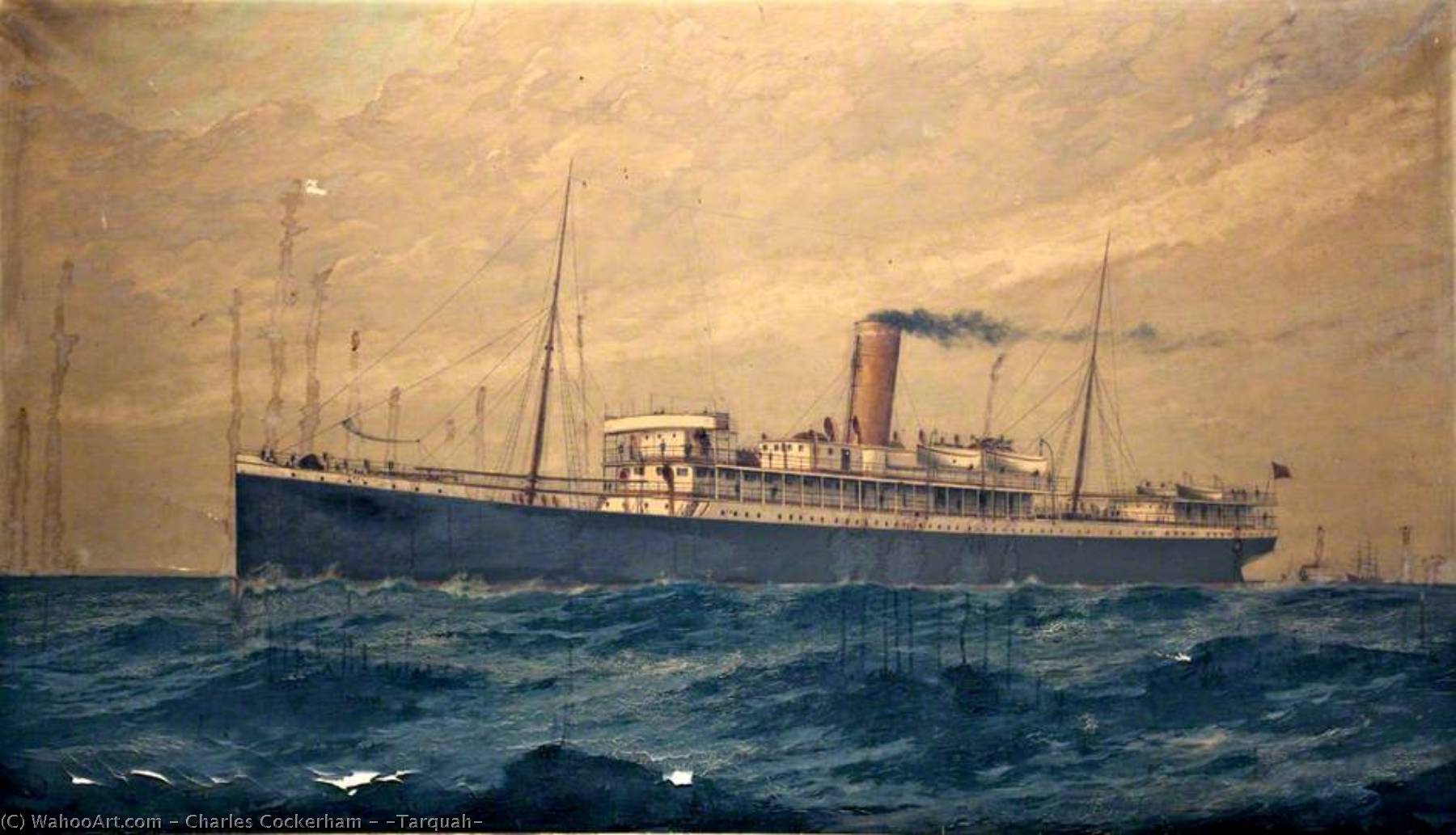 Get Paintings Reproductions `Tarquah` by Charles Cockerham (1862-1934 ...