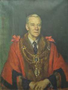 Paintings Reproductions Alderman Isaac Robinson, 1946 by Vincent ...